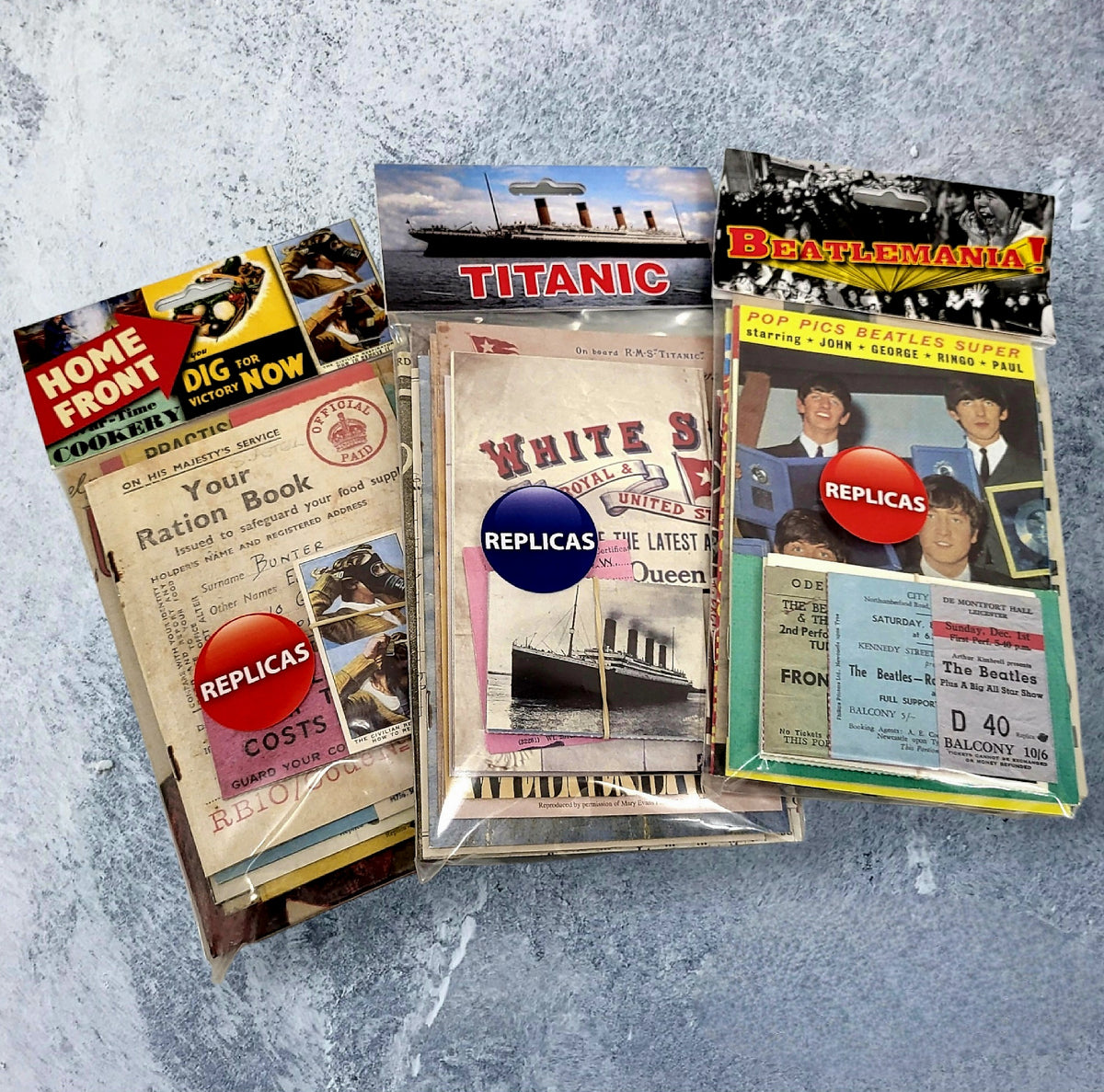 Memorabilia Replica Packs and Newspapers – Tagged "Ships" – Retro Stuff