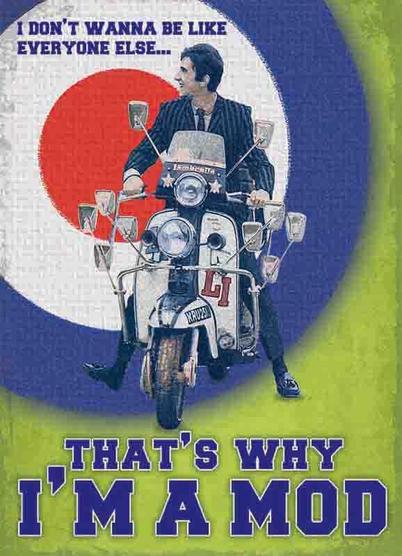 Mods and Bikers Culture ⊙ The Collection – Retro Stuff